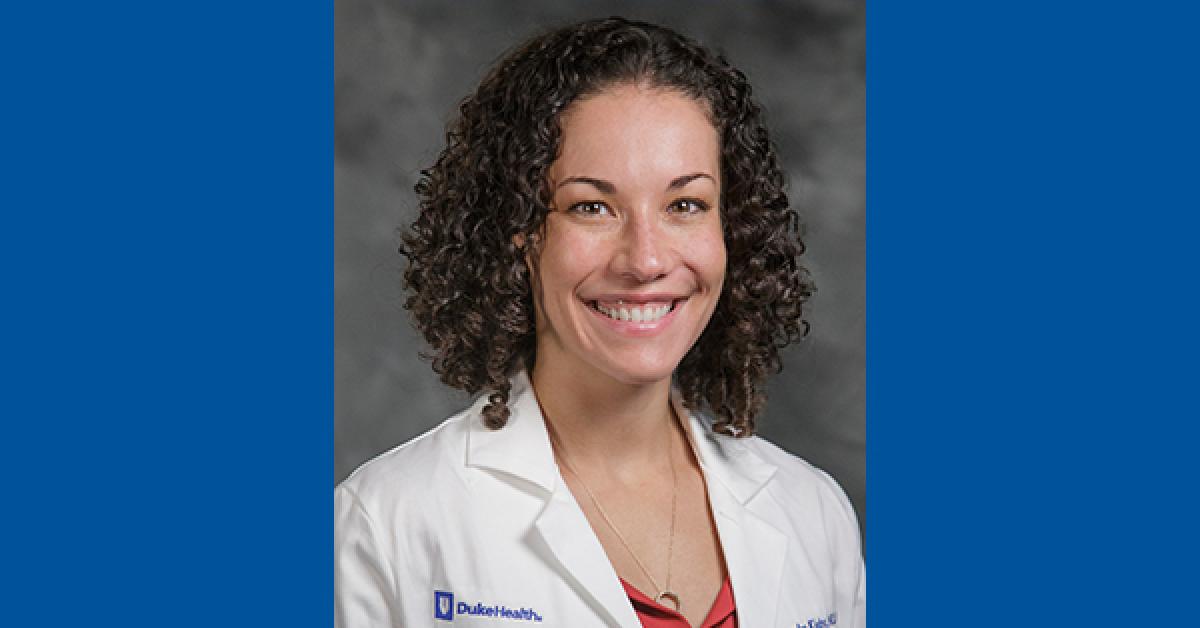 Cassandra Kisby, MD, MS, Selected for LEADER | Duke Department of ...