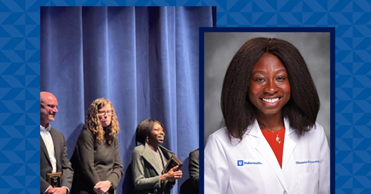 Erica Odukoya, MD, MPH, Receives Golden Apple Award | Duke Department ...